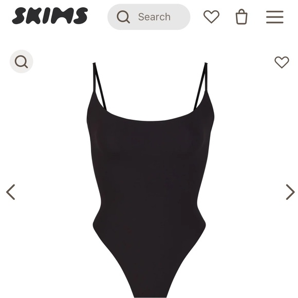 SKIMS | Tops | Brand New With Tags Skims Cami Bodysuit Size Small Final ...